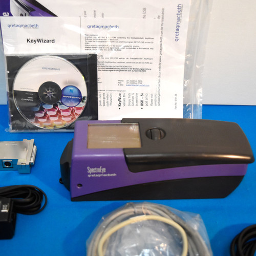 X-Rite SpectroEye GretagMacbeth Rev. D Colorimetry Densitomter Xrite ...