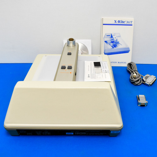 X-rite 361T Transmission Densitometer Table top Excellent Condition ...