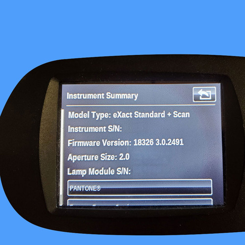 X-Rite NGHXRX2B eXact Advanced Spectrodensitometer with Bluetooth ...