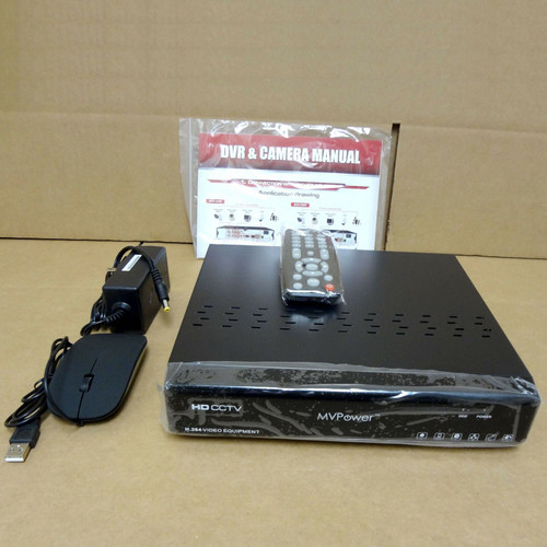 MVPower TV-7104HE USEX39510 CCTV DVD 4 Channels H.264 Network DVR NU W ...