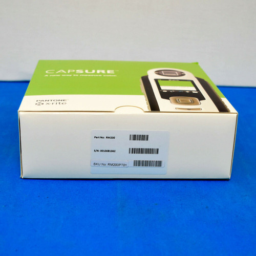 X-Rite Pantone Capsure RM200-PT01 HandHeld Color Matching Device any ...