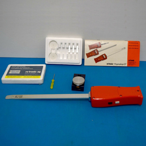 Rotronic hygroskop GT Hand Held Meter GT 50%rT Type A with Case {FREE ...