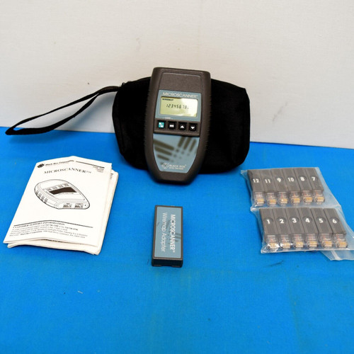 Black Box Fluke Microtest MicroScanner Tester with WireMap Adapter ...