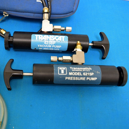 Transmation 6215P Pressure Pump & TransCat 4238P Vacuum Pump & Pressure ...