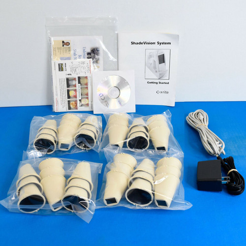 X-Rite Shade Vision Dental Prosthesis Color Matching Complete System ...