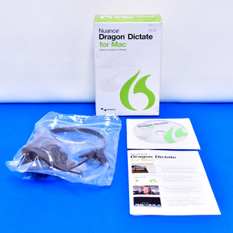 Nuance Dragon Dictate for Mac 4.0, Speech Recognition Software ...