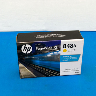 HP 848A (F9J85A) Yellow 400ML Ink Cartridge PageWide XL 5000 5100 New ...