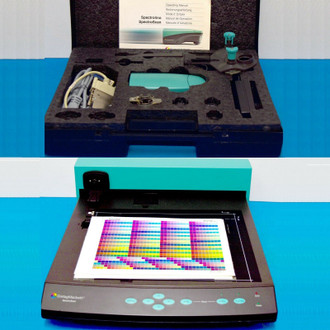 X-Rite GretagMacbeth Spectroscan x/y table with Spectrolino 36.55.52 ...