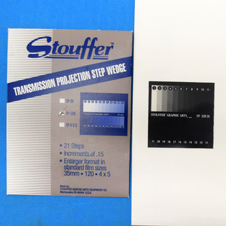 Stouffer TP120-21, 21-step Transmission Projection Step Wedge 21/4"x21 ...