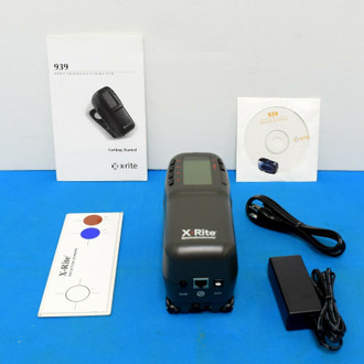 X-Rite 939 Spectrodensitometer 0/45 With Reference Standard Excellent ...