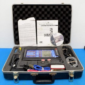 RBM Consultant CSI 2120 (B2120A2) Machinery Analyzer w/Lots Cables ...