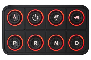 30-8400 - AEM Eight Button Keypad - CAN Based, programmable ...