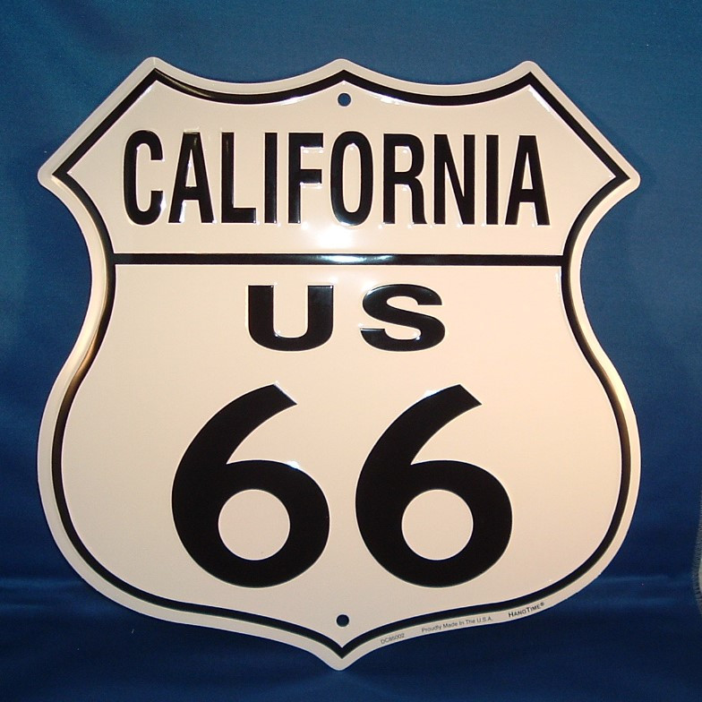 8 State Route 66 Shield Set - The Original Route 66 Gift Shop