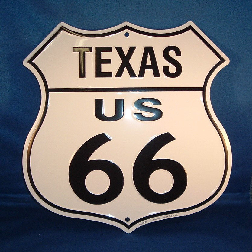 8 State Route 66 Shield Set - Route 66 Gift Shop