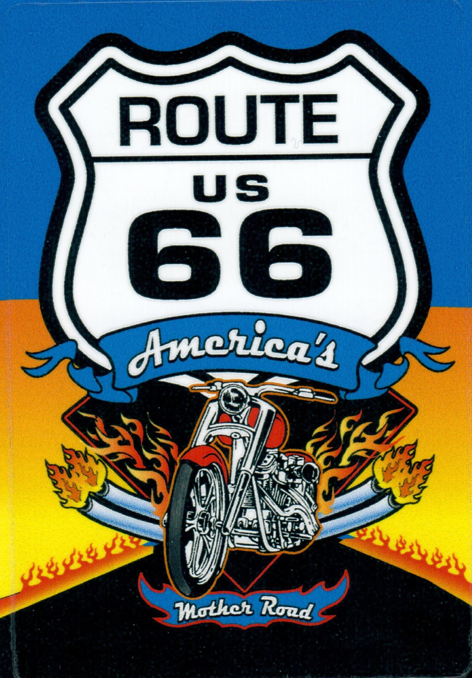 America's Mother Road Sticker - The Original Route 66 Gift Shop