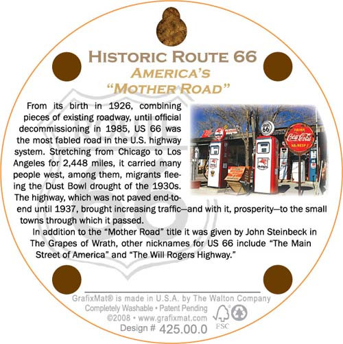 Route 66 The Road Coaster - The Original Route 66 Gift Shop