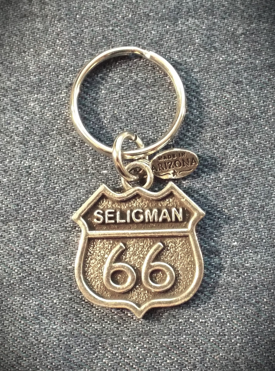 Route 66 Key Chain - The Original Route 66 Gift Shop