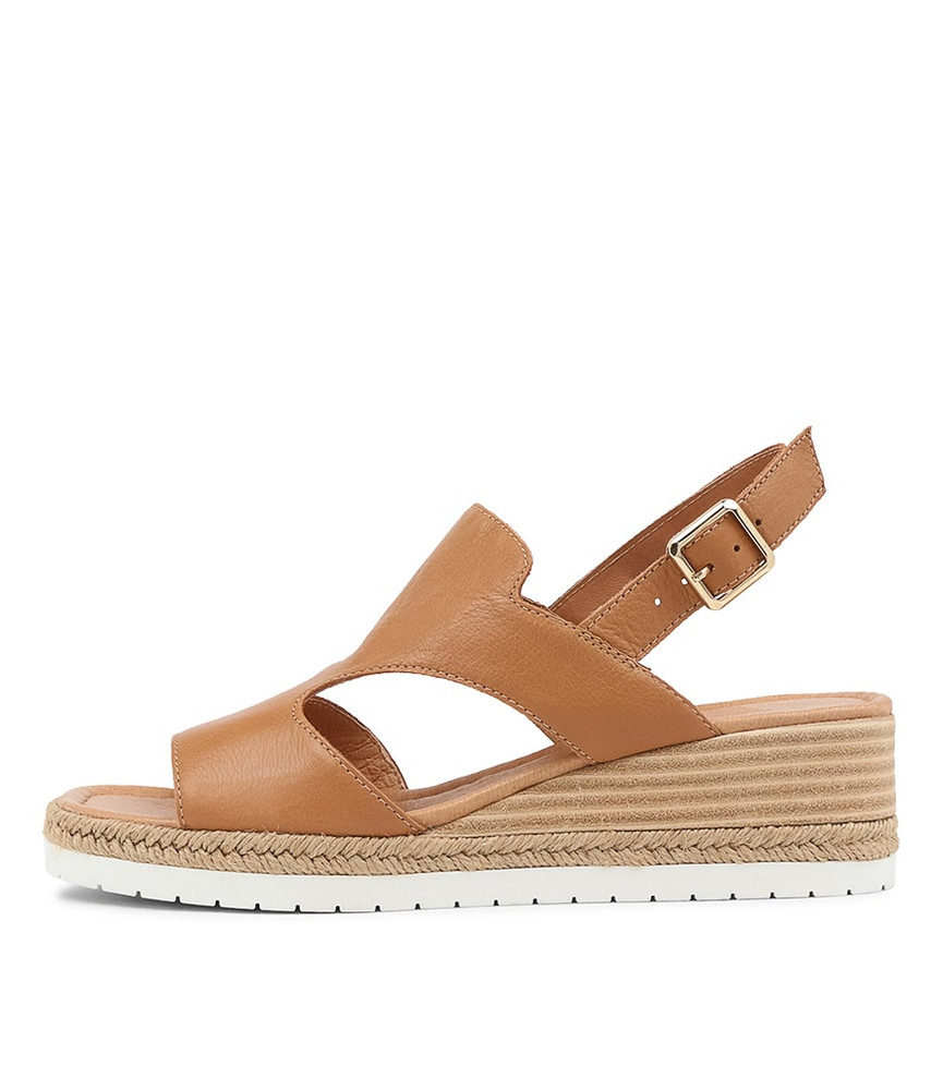 Ilorin Dark Tan Leather Sandals Django And Juliette