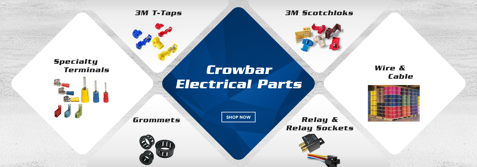 Terminals,cable ties,heat shrink tubing,split loom,fuse holders
