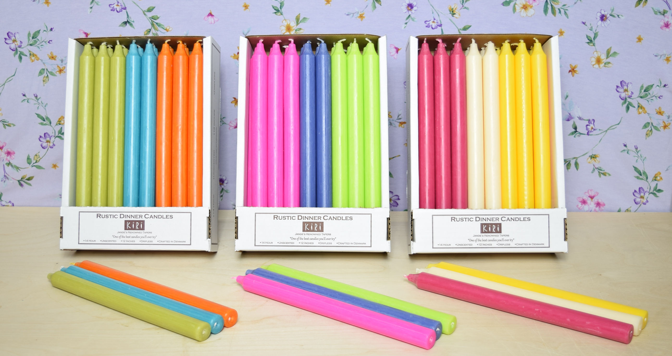 Jande Direct: your online Taper & Pillar Candles Store