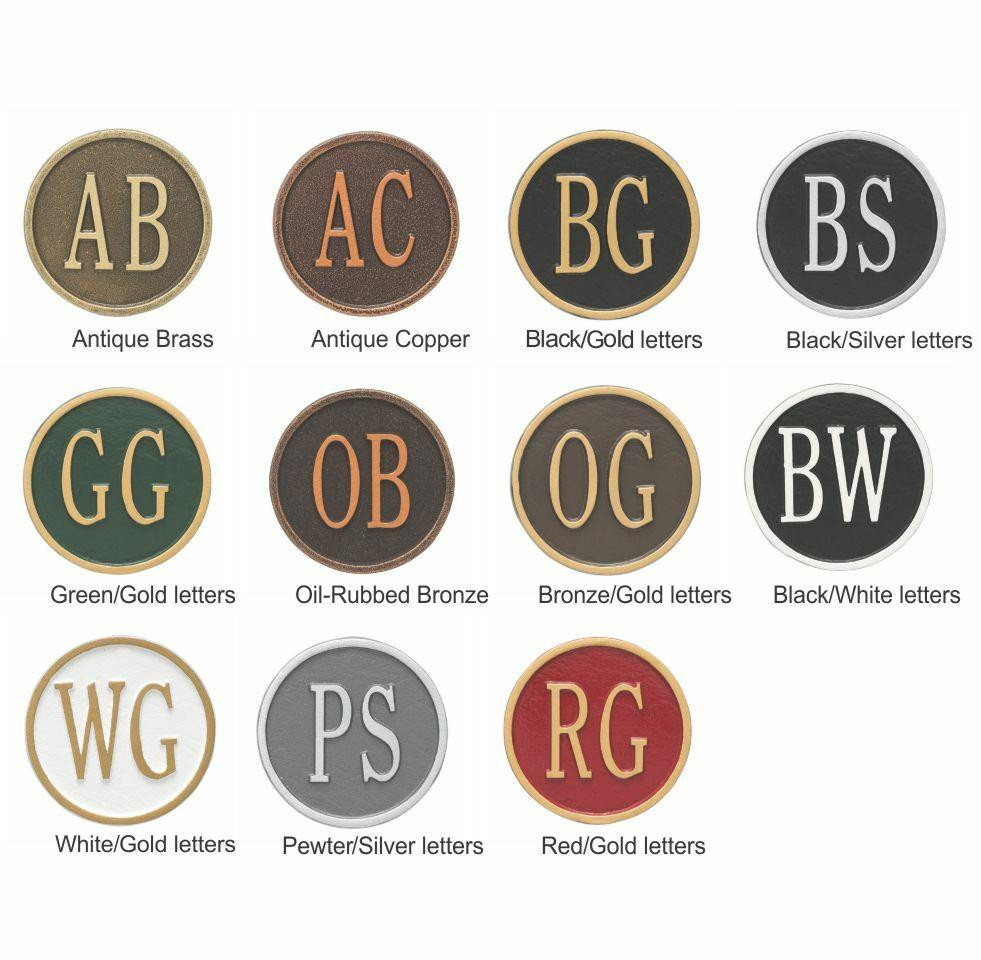 Large Address House Sign Oval | Whitehall Hawthorne Oval