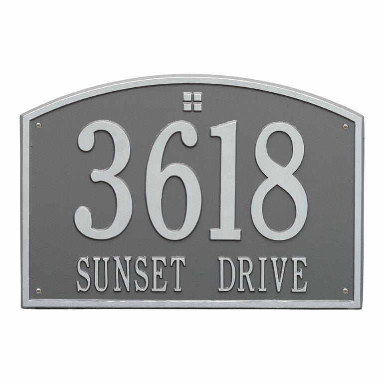 Large Address Plaques - House Number Signs - Classy Plaques