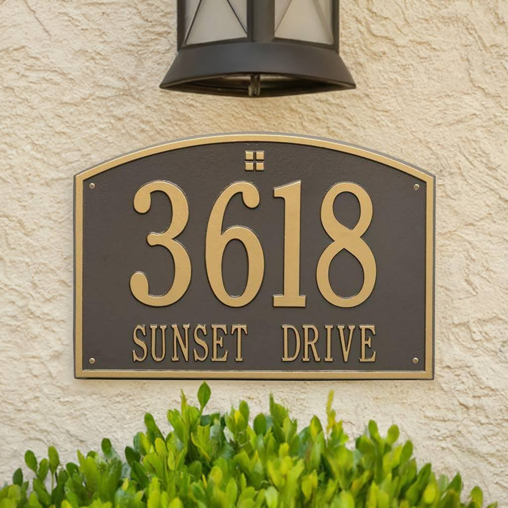 Address House Number Plaques Classy Plaques Studio