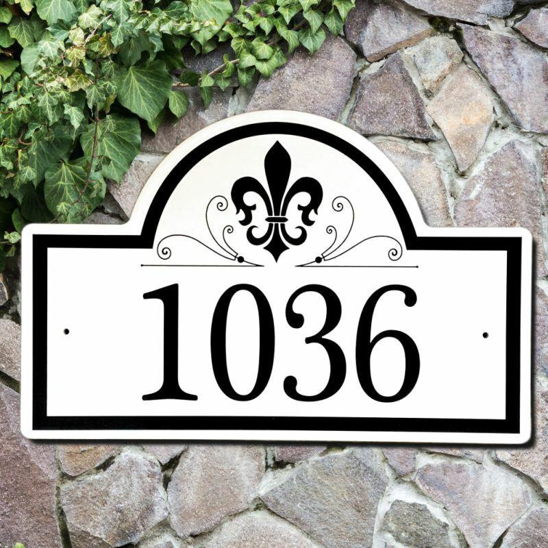 Ceramic Address Plaques - House Number Plaques - Beach - Italian ...
