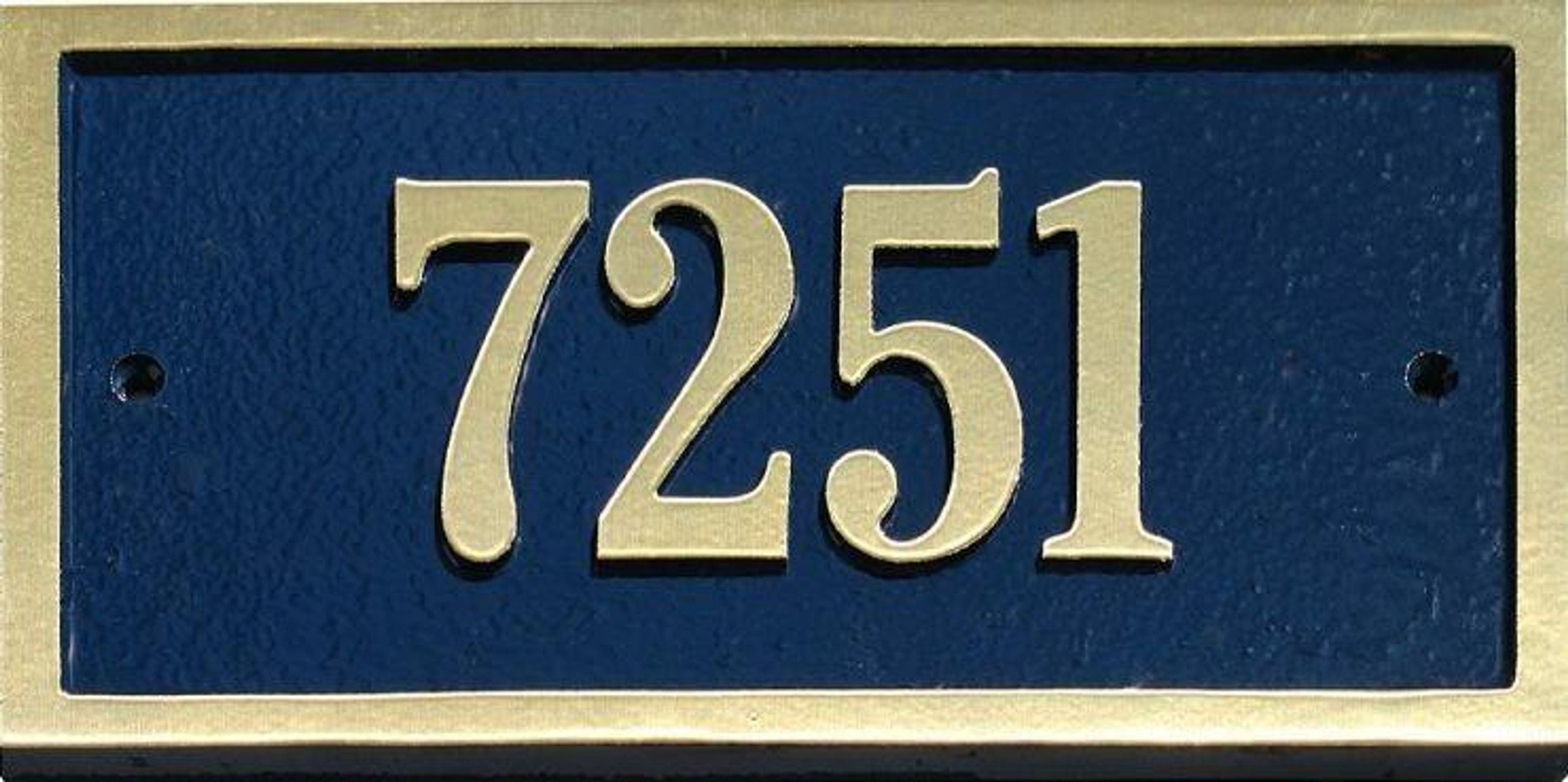 Brass Address Plaques Brass House Number Signs