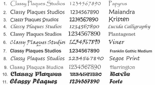 Italian Vineyard Address Plaque - Custom Address Plaques