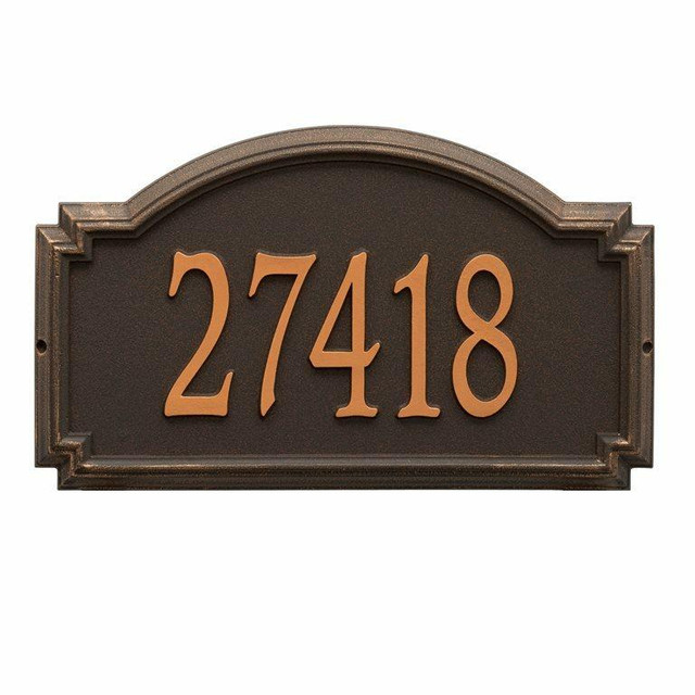 Large Address Plaques - House Number Signs - Classy Plaques