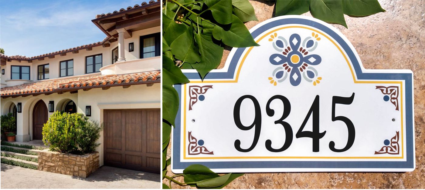 Address House Number Plaques | Classy Plaques Studio