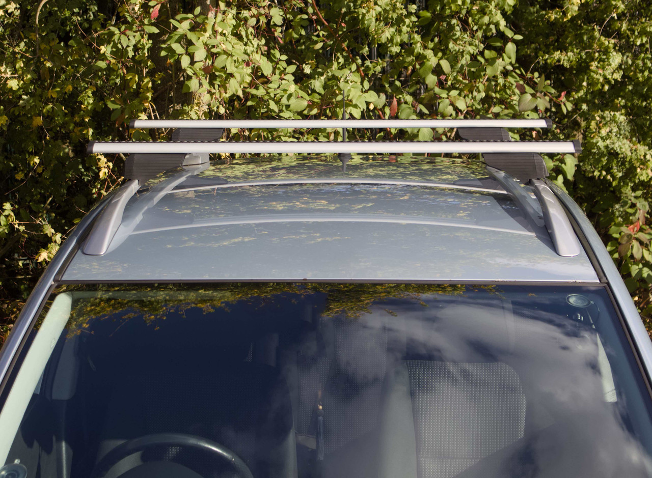 Aero Design open rail cross bars V1 | Peugeot Rifter Skyport Roof Rail ...