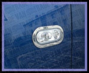 Side Indicator Surround Stainless Steel Chrome VW Amarok - Trade Van ...