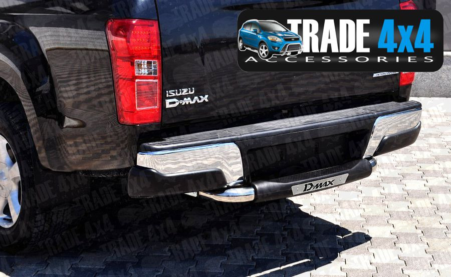 Isuzu Dmax Rear Step Bar | Isuzu D-Max Rear Styling Accessories | DMax ...