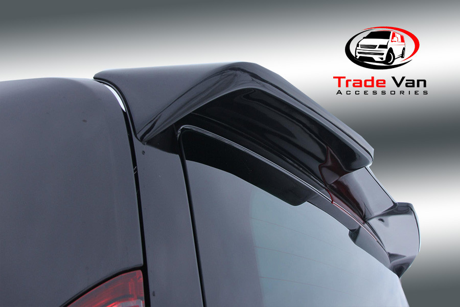 Ford Transit Custom Twin Door Spoiler | Rear Spoiler Painted FROZEN ...