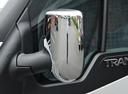 Transit chrome mirror covers stainless steel chrome mirror cover set