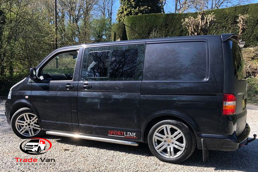 VW T5 Sportline Side Bars | Volkswagen Transporter Side Styling | TVA ...