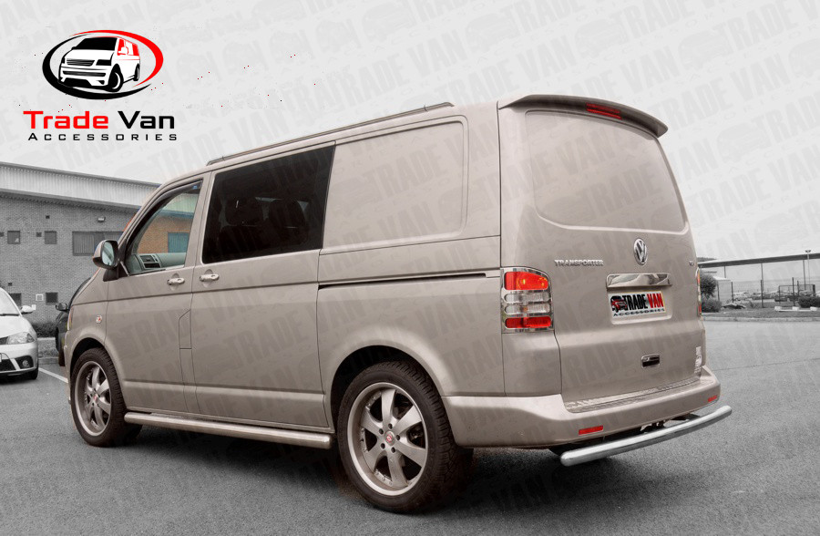 VW T5 Tailgate Spoiler - VW T5 Transporter Caravelle Rear Styling ...
