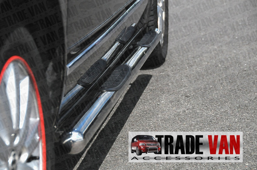 VW Caddy 2004-21 Side Steps | Caddy Side Bars Steps | VW Caddy Styling ...