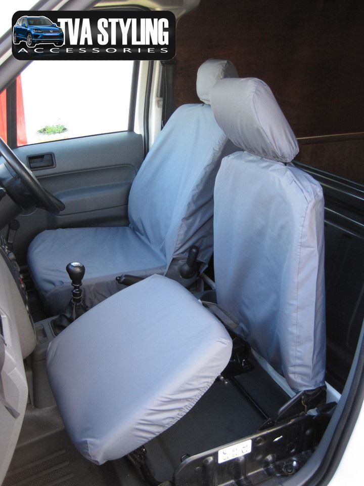Ford Transit Connect 2002-2014 Seat Covers | Seat Covers | Grey | TVA ...