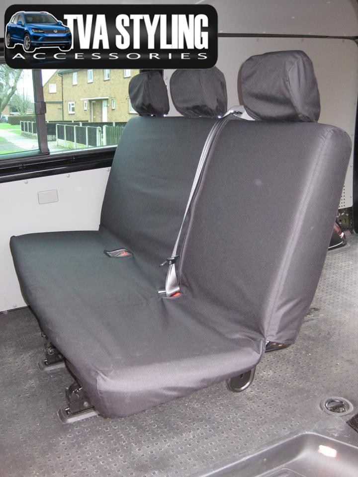 Volkswagen Transporter T5 Seat Covers | Seat Covers | Black | TVA ...