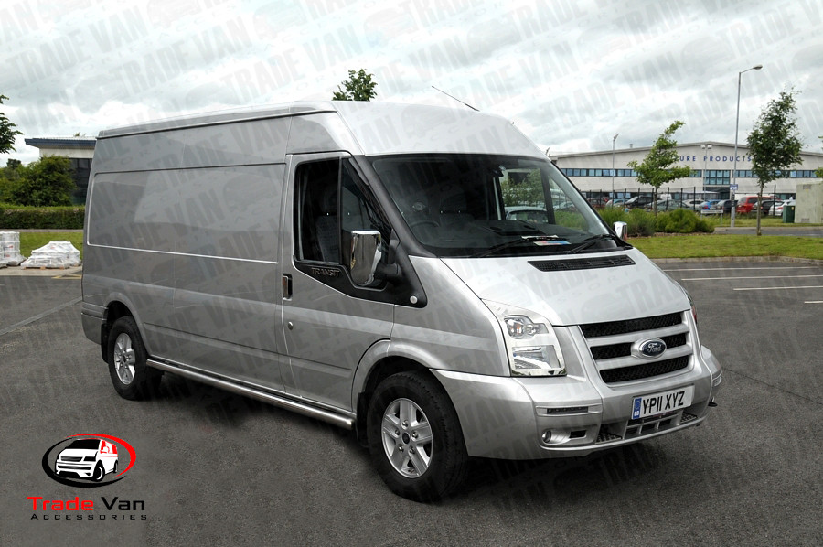 Ford Transit 2006-2013 SWB Premium Stainless Steel Side Bars | Trade ...