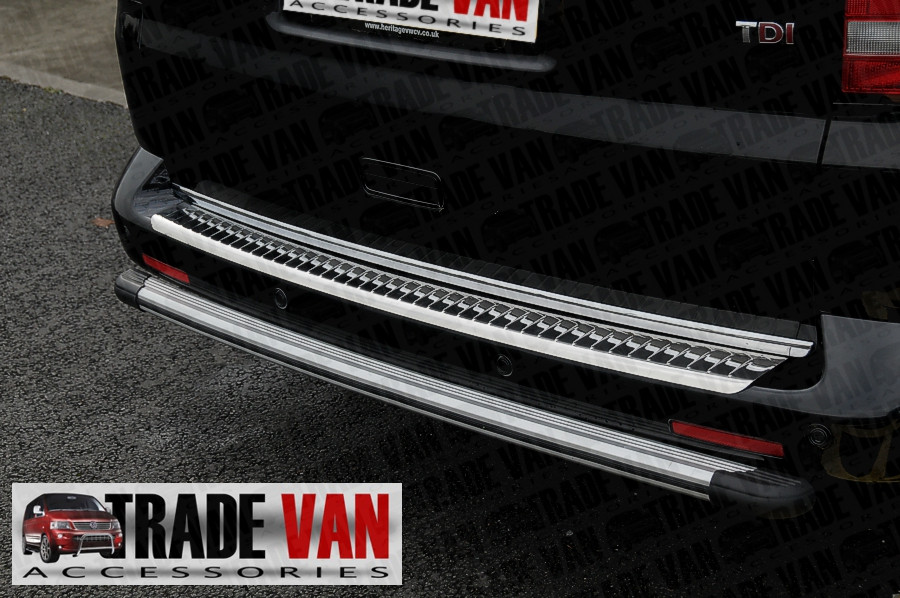 VW T5 Transporter Bumper Protector | Rear Bumper protector Cover | VW ...