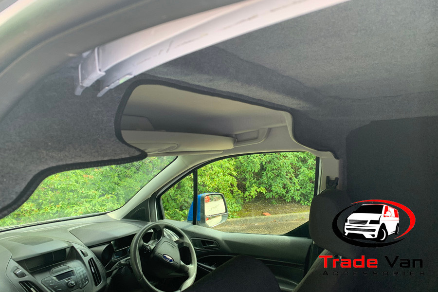 Van Carpet Lining Anthracite Fire Resistant