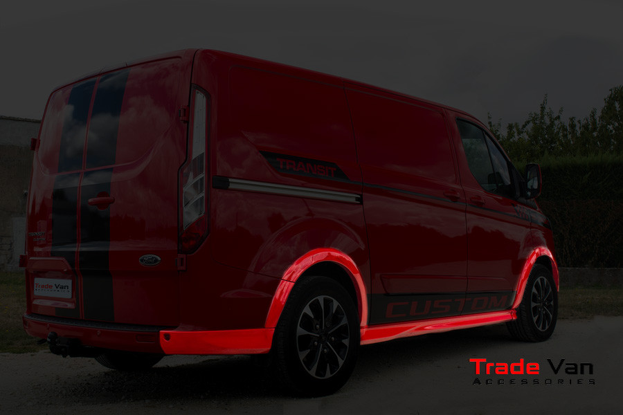 Ford Transit Custom 2018 on LWB Body Styling Kit | TVA Styling