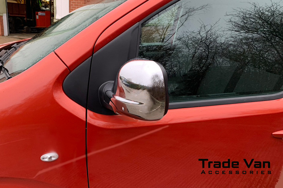 Toyota ProAce 2017 on Chrome wing mirror covers | TVA Styling - Front ...