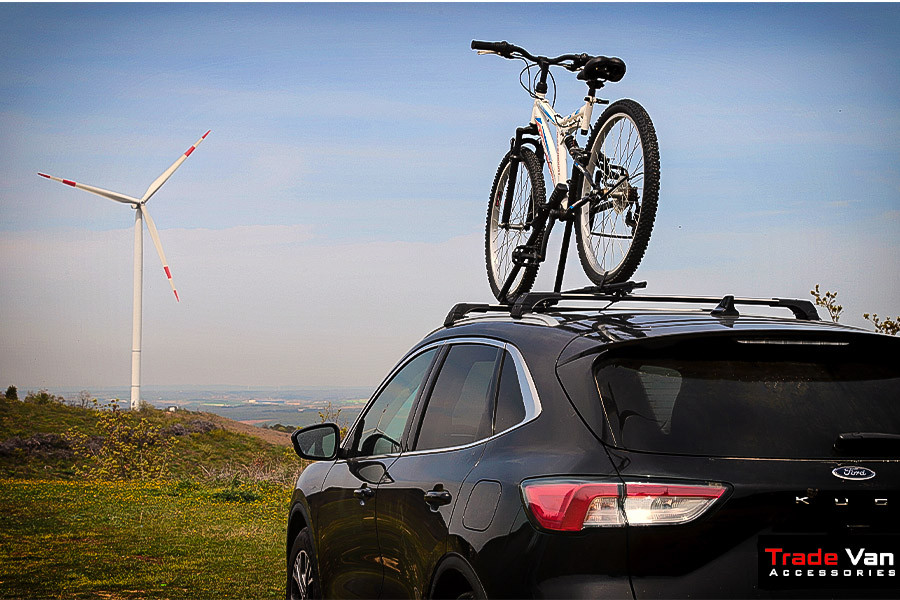 Atlas Bicycle Carrier | Silver | Multiple vehicle | TVA Styling- Roof racks