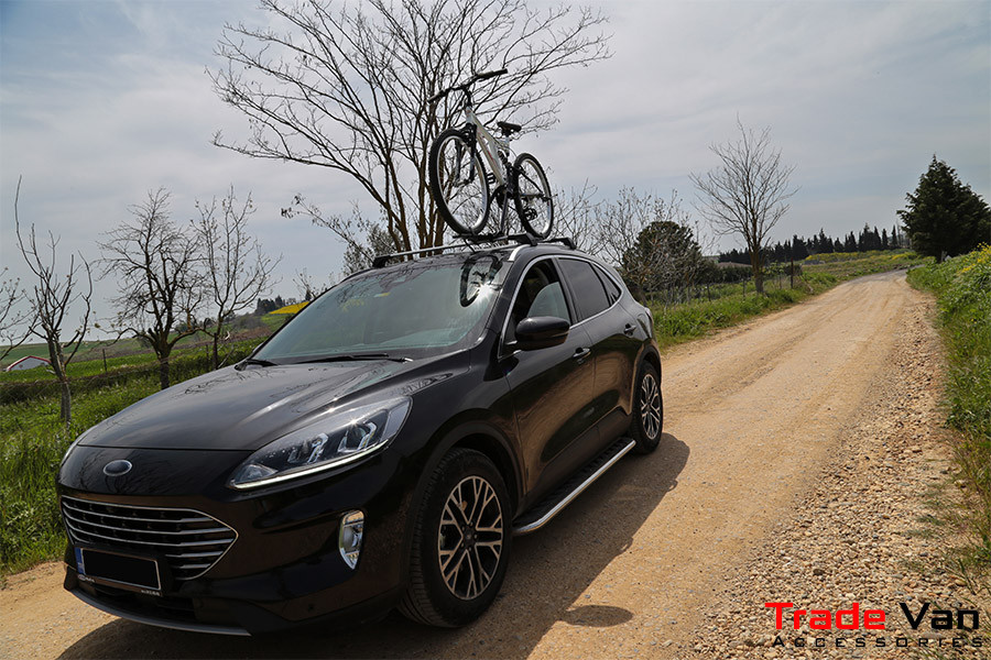 Atlas Bicycle Carrier | Silver | Multiple vehicle | TVA Styling- Roof racks