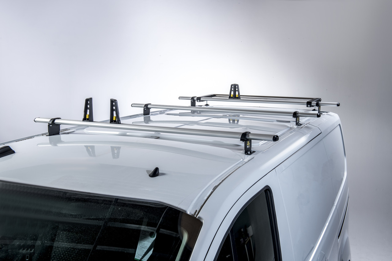 Ford Transit Custom 2023 on SWB L1 H1 Roof Rack | Van Guard 3 x ULTI ...